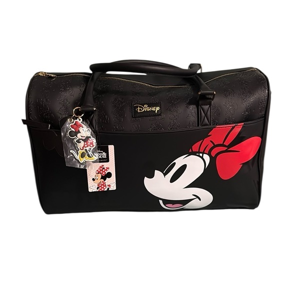 Primark | Bags | Disney Minnie Mouse Black Weekender Duffle Bag Primark ...